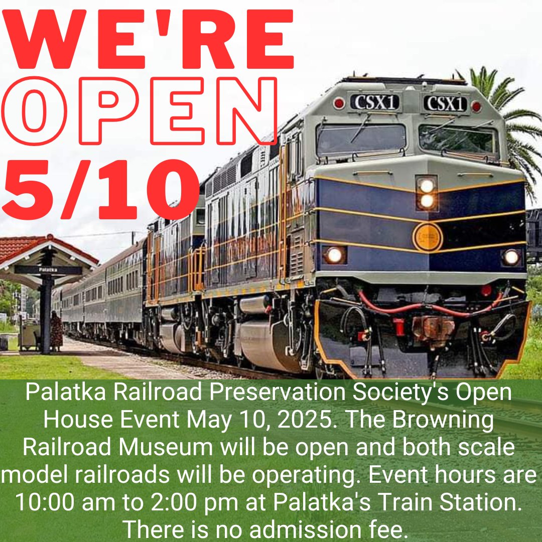 Railroad Open House – Visit Palatka