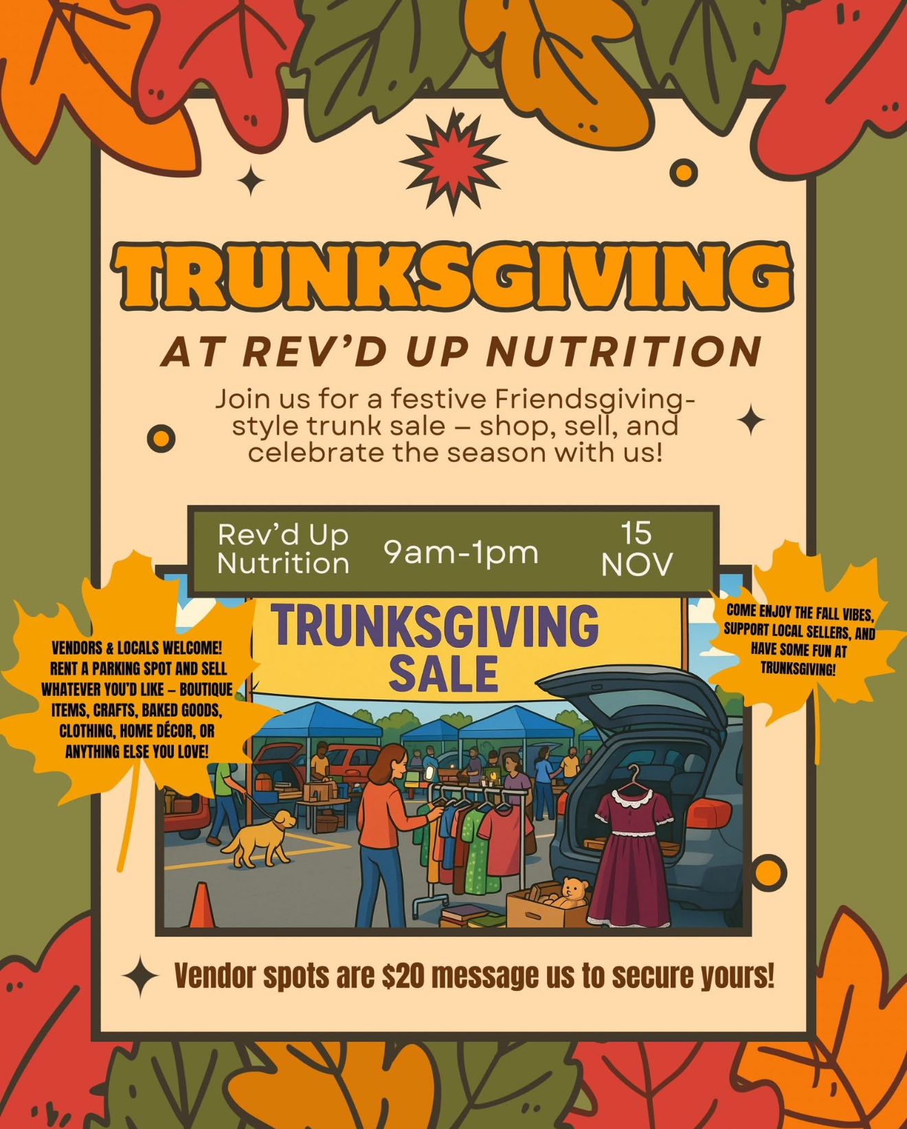 Thanksgiving at Rev’d Up Nutrition – Visit Palatka