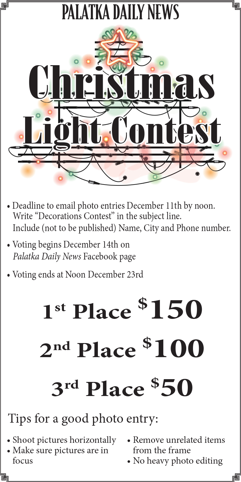 PDN Christmas Light Contest – Visit Palatka